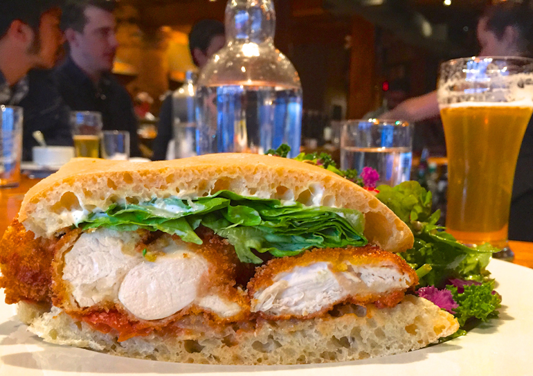 A Monster Fried Chicken Club At Gastown’s Pourhouse – Scout Magazine