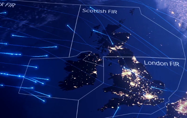 UK’s Daily Air Traffic Of 6,000+ Flights, Visualized – Scout Magazine