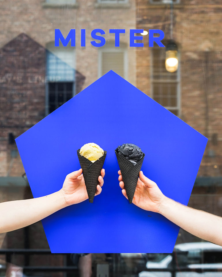Yaletown’s Mister Ice Cream Parlour Introduces New Black ‘Coconut Ash ...