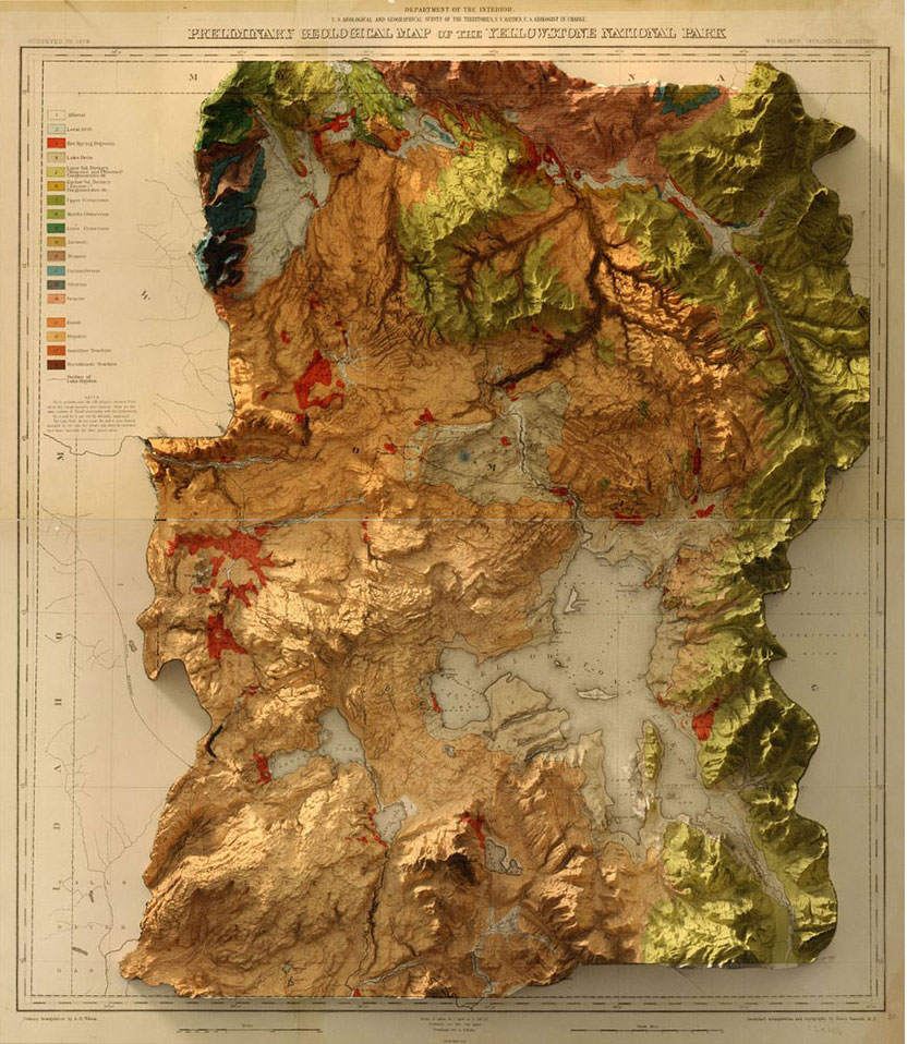 We Want One of Scott Reinhard’s Topographic Maps – Scout Magazine